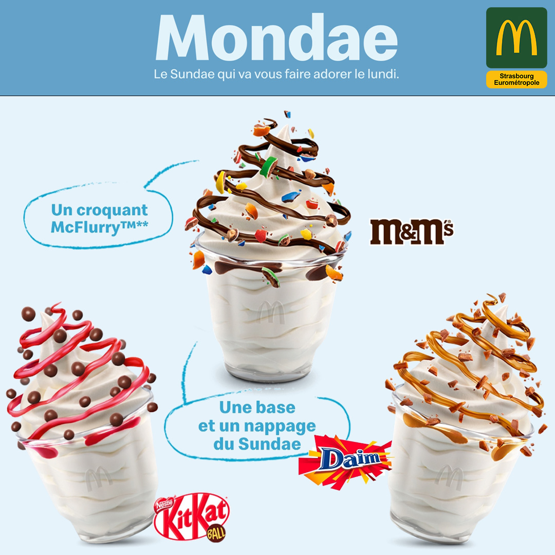 Le Mondae chaque semaine chez McDonald's™ - McDonald's Strasbourg ...