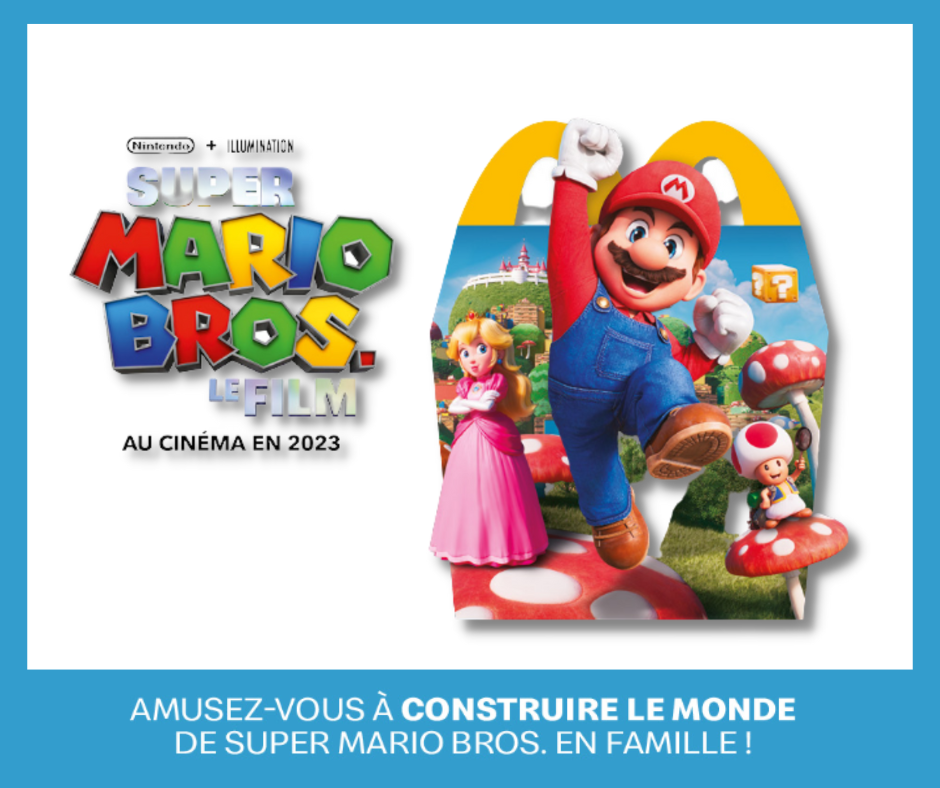 Super Mario Sinvite Chez Mcdo™ Mcdonalds Strasbourg Eurométropole And Erstein