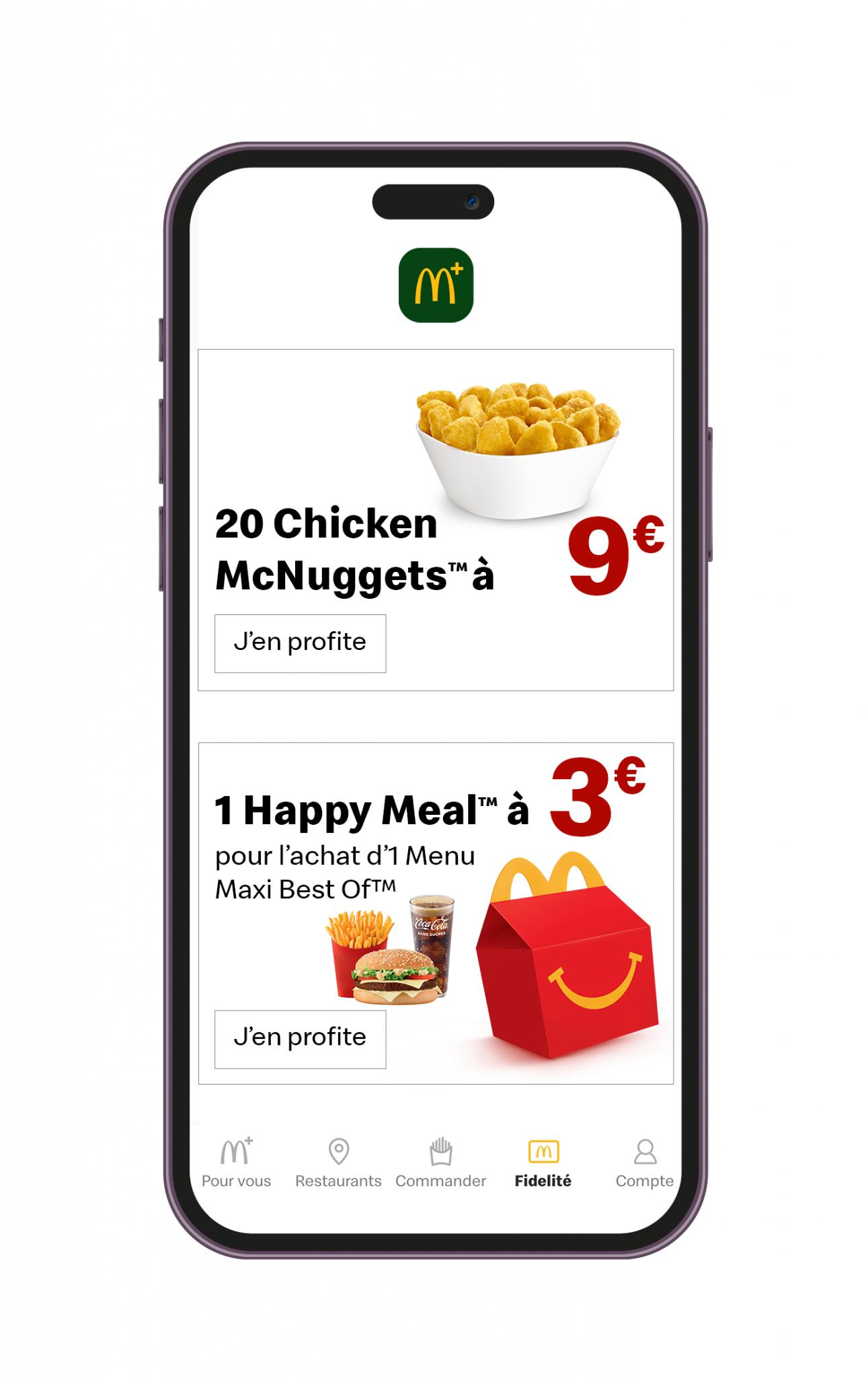 2 Offres EXCLUSIVES via l'App McDo+ ! - McDonald's Strasbourg ...