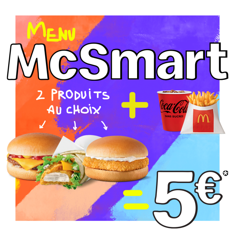 L'arrivée fantastique du menu McSmart - McDonald's Strasbourg ...