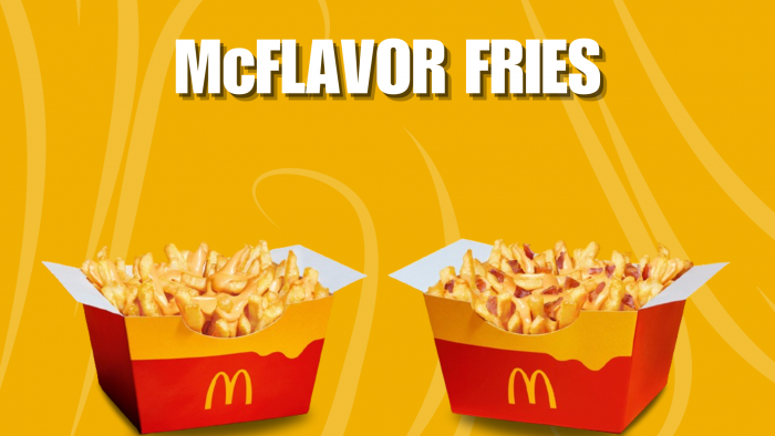Délicieuses, fondantes et craquantes, les McFlavor Fries vous attendent ...