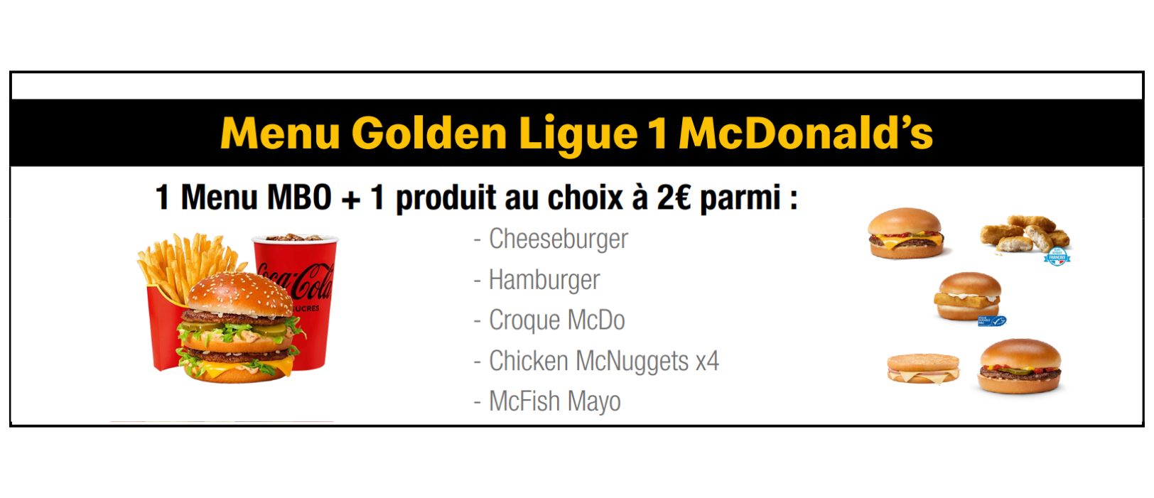 Le match parfait entre McDonald's™ et Foot ⚽ - McDonald's Strasbourg ...