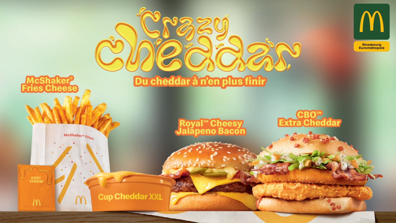 La folie du Cheddar débarque chez McDo ! 🧀 - McDonald's Strasbourg ...