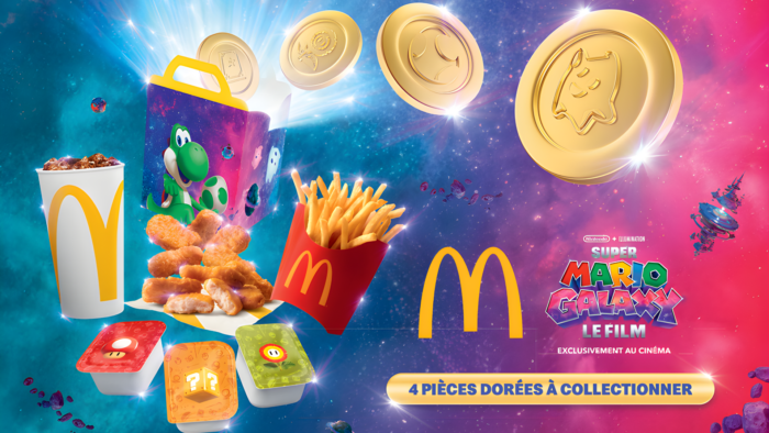 L’univers Super Mario Galaxy Le Film s’invite chez McDonald’s™ ! 🚀⭐ ...